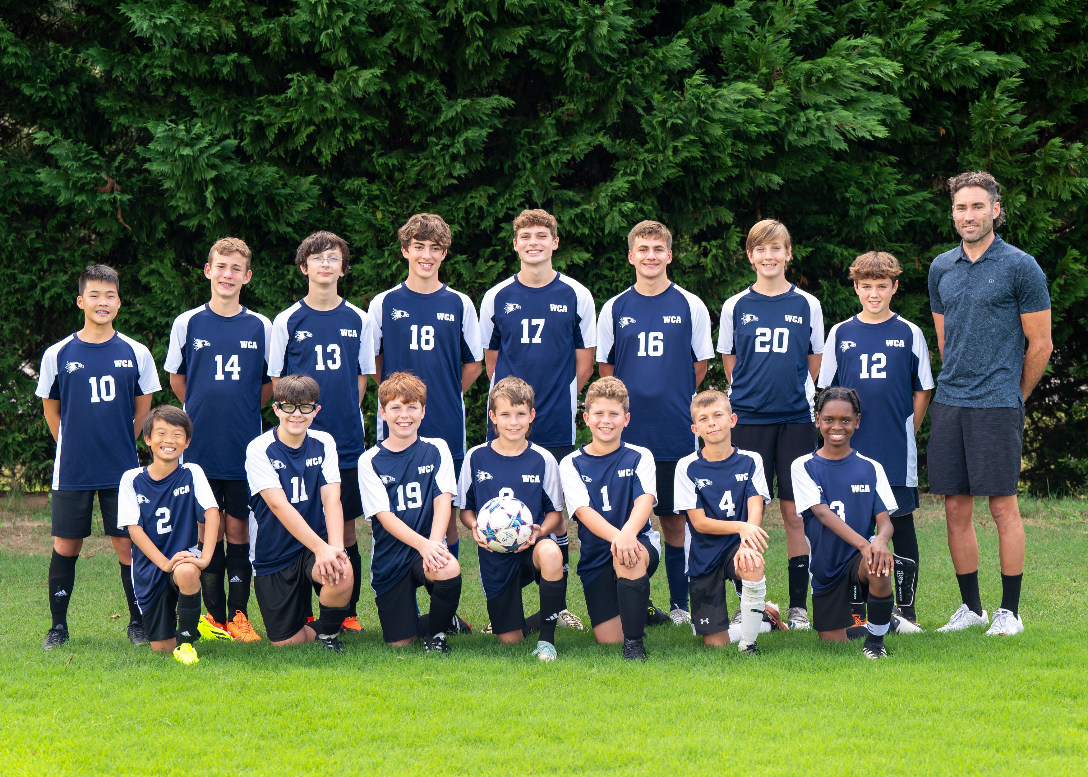 Middle School Boys Soccer - Weddington Christian Academy